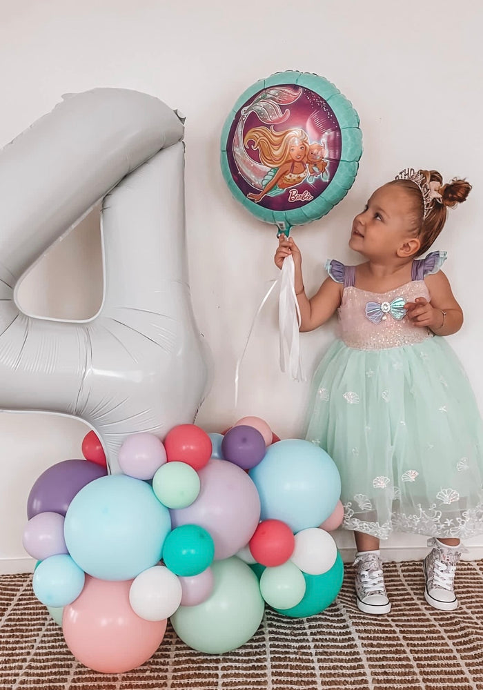 Ariel Pearl Mermaid Princess Birthday Party Dress – Fox Baby & Co